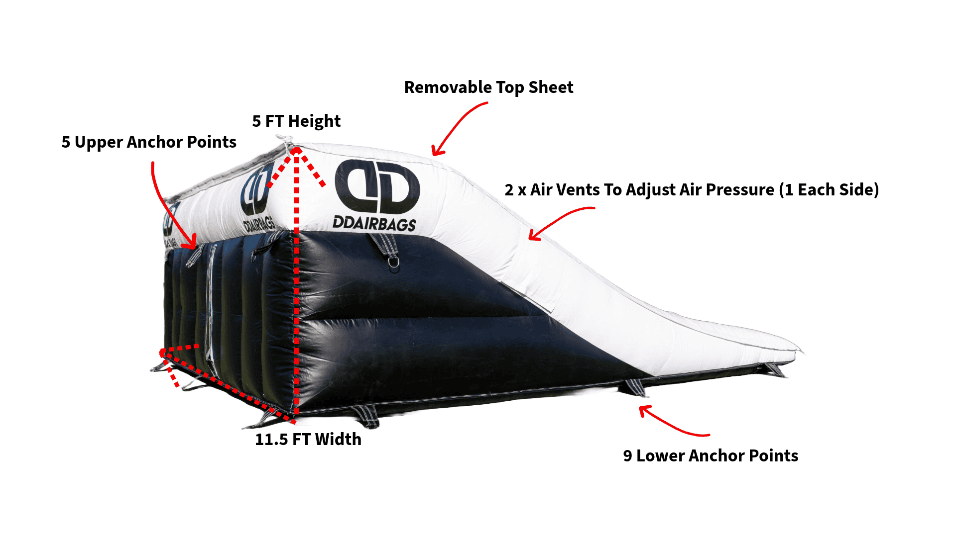 Youth NextStep Airbag Landing – DD Airbags