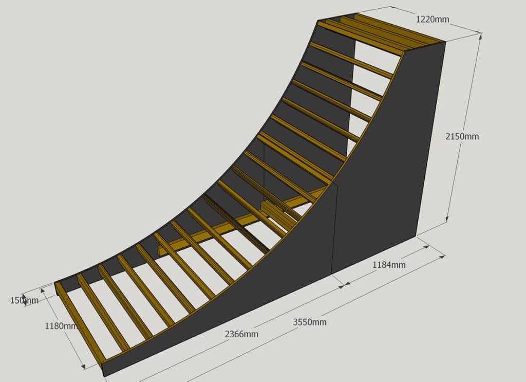 DIY BMX Ramp Plans Dimensions – DD Airbags
